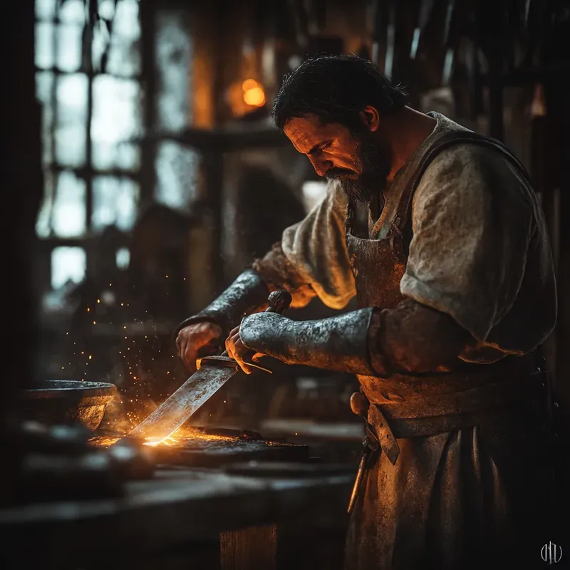 Medieval Realism With Earthy Tones Midjourney Prompt | PromptBase