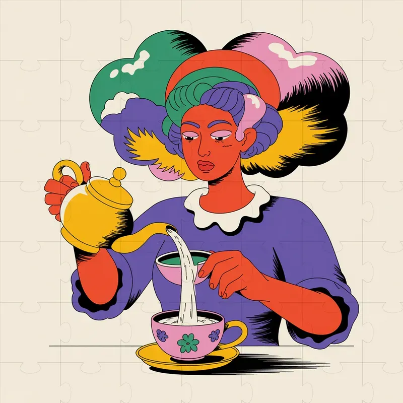 Abstract Comic Strip Characters Packs Ideogram Prompt | PromptBase