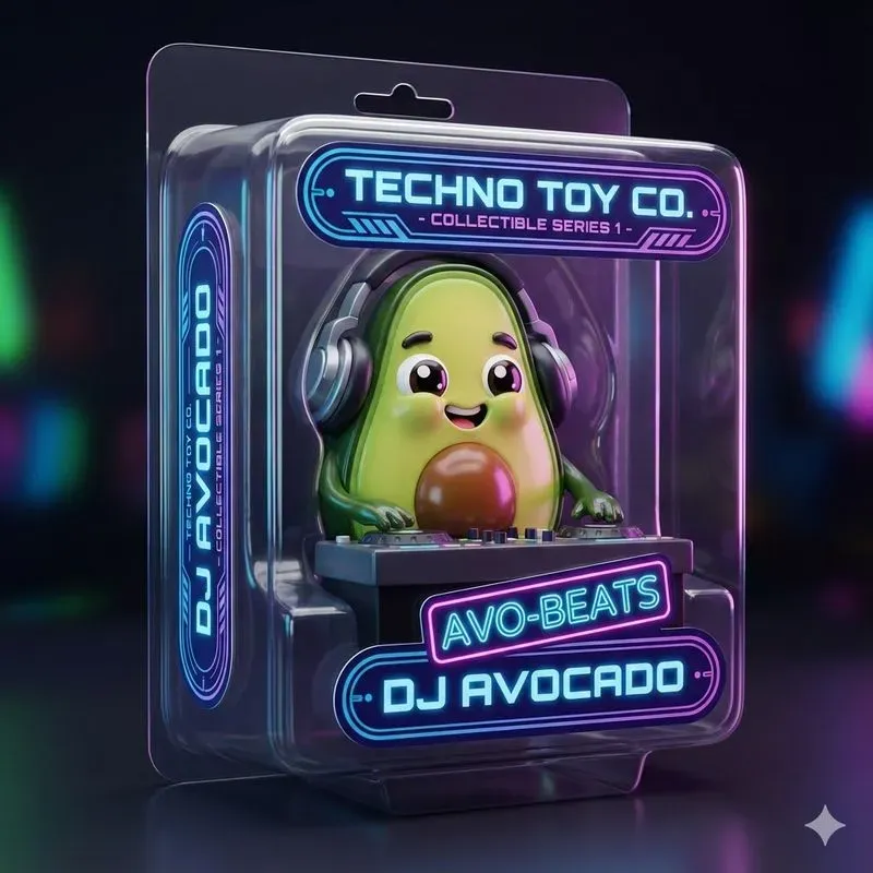 Cute Food Monster Toy Generator Gemini Image Prompt | PromptBase