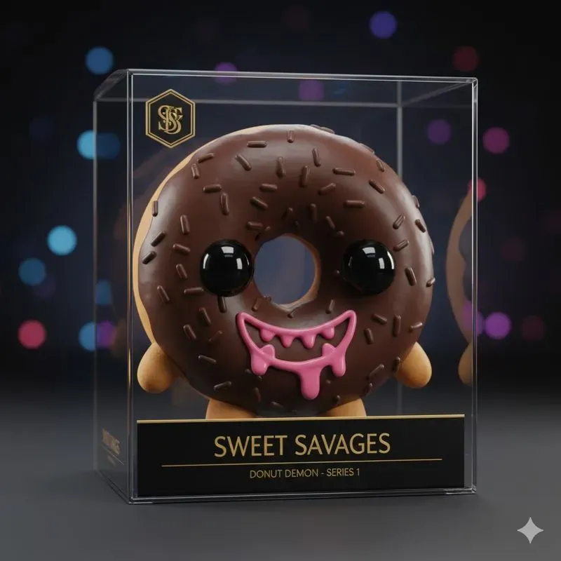 Cute Food Monster Toy Generator Gemini Image Prompt | PromptBase