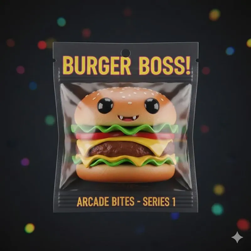 Cute Food Monster Toy Generator Gemini Image Prompt | PromptBase