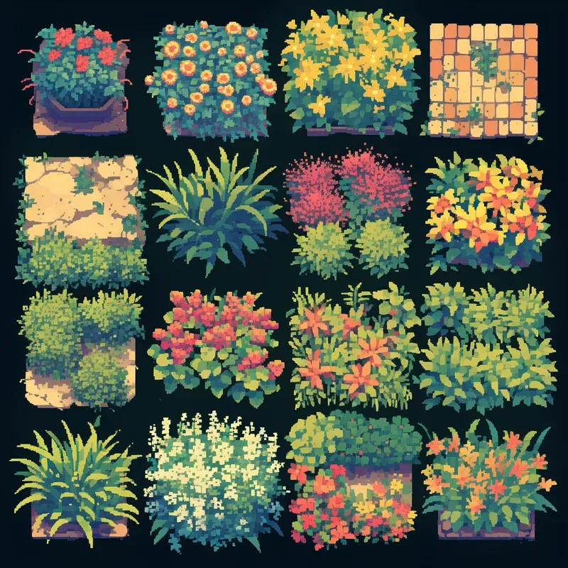 Retro Pixel Platformer Tileset Packs Midjourney Prompt | PromptBase