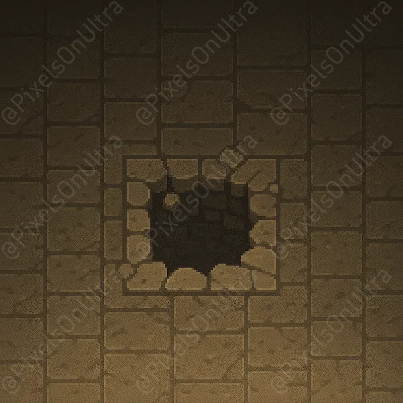 2D Game Dungeon Trap Pixel Showcases ChatGPT Image Prompt | PromptBase