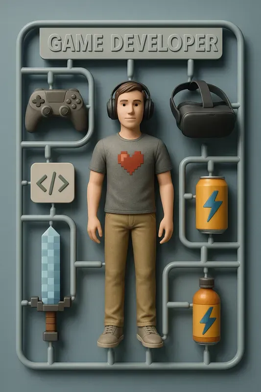 Playful 3D Plastic Sprues ChatGPT Image Prompt | PromptBase