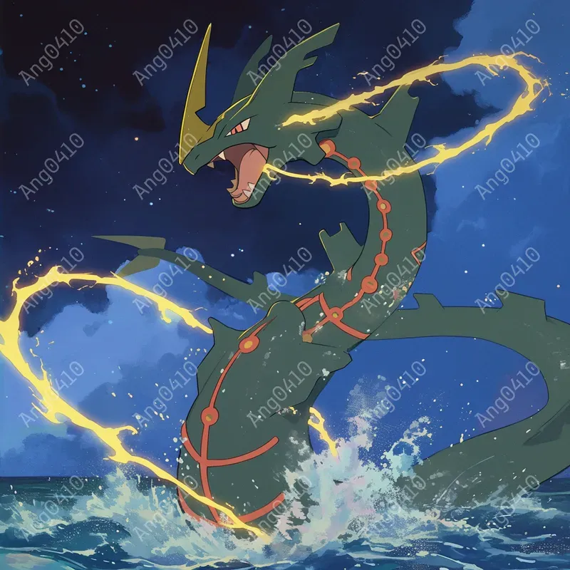 Dynamic Pokemon Splash Art Midjourney Prompt | PromptBase