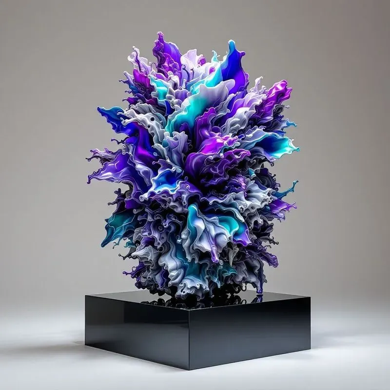 Biomorphic Art With Flux FLUX Prompt | PromptBase