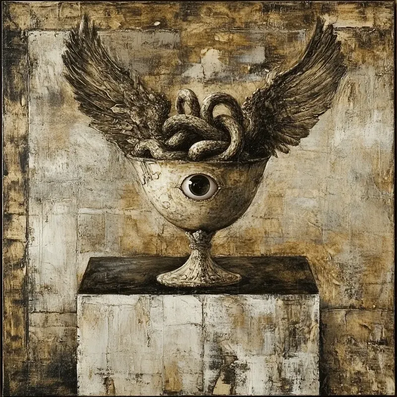 Vintage Surreal Art Of Oneiric Realms Midjourney Prompt | PromptBase