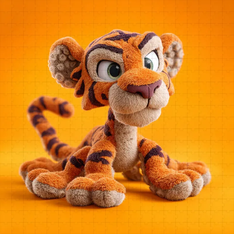 Fantasy Weirdcore Animal Plush Toys Midjourney Prompt | PromptBase