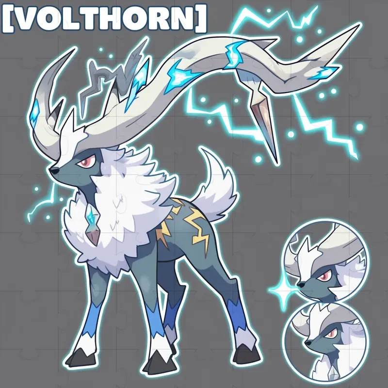 New Fakemon Pokemon Design Concepts Midjourney Prompt | PromptBase