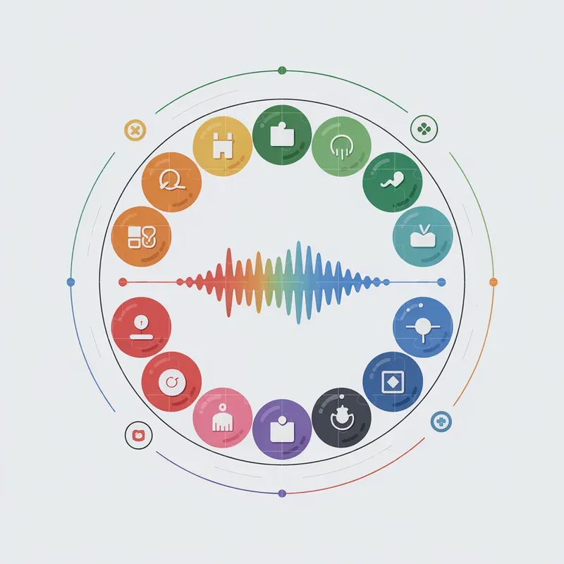 Playful Sound Bubble Visuals Ideogram Prompt | PromptBase