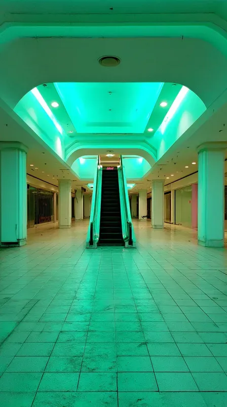 Vaporwave Liminal Spaces Midjourney Prompt | PromptBase