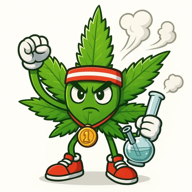 Marijuana Leaf Cartoon Mascot Characters ChatGPT Image Prompt | PromptBase