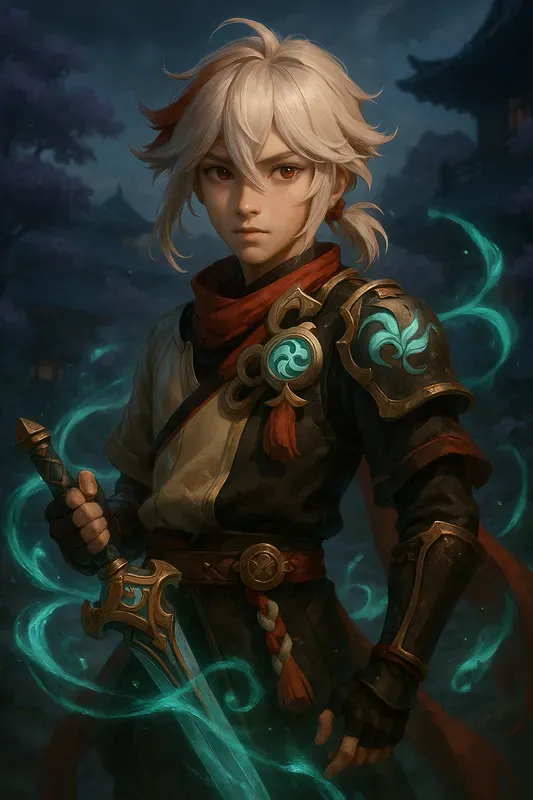 Genshin Impact Realistic Portraits ChatGPT Image Prompt | PromptBase