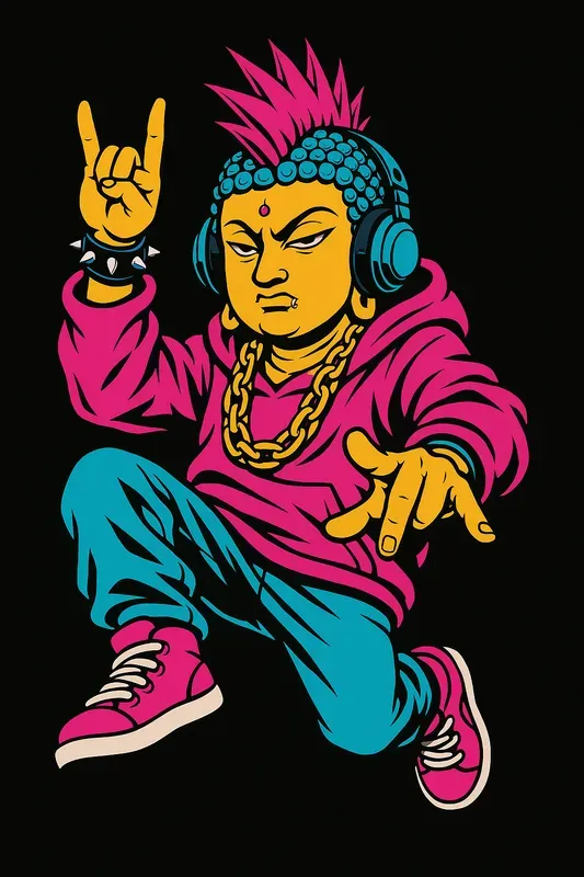 Punk Anime Manga Characters ChatGPT Image Prompt | PromptBase