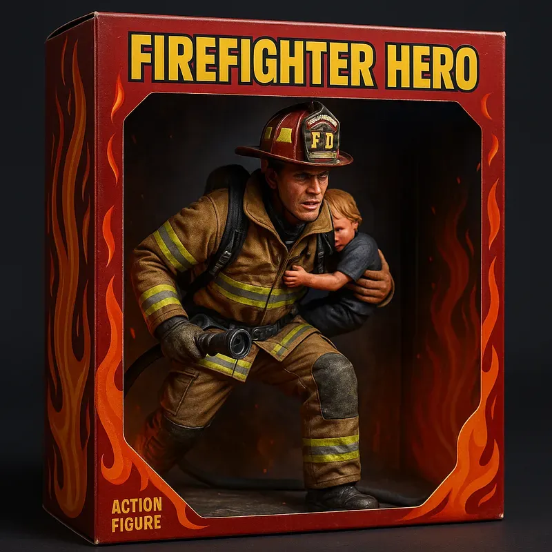 Themed 3D Action Figure Boxes ChatGPT Image Prompt | PromptBase