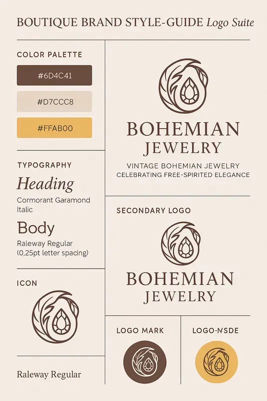 Boutique Logo Blueprints ChatGPT Image Prompt | PromptBase