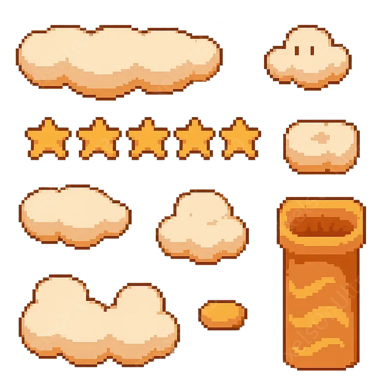 16bit Game Platformer Tiles Packs ChatGPT Image Prompt | PromptBase