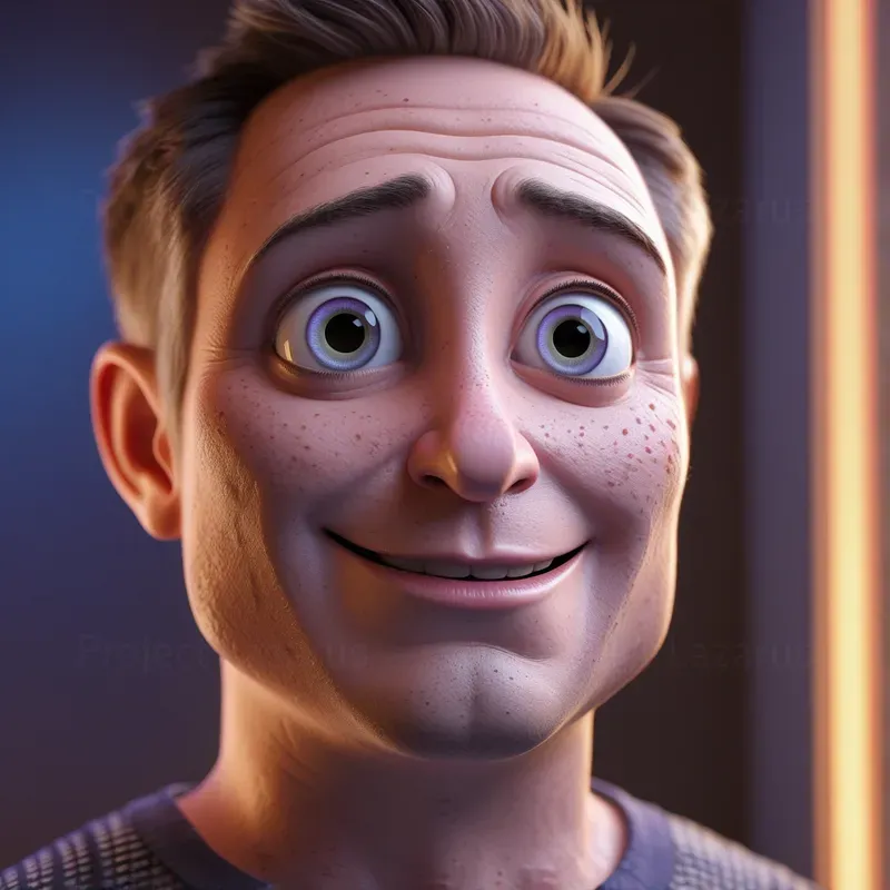 Famous People As Pixar Characters Leonardo Ai Prompt | PromptBase