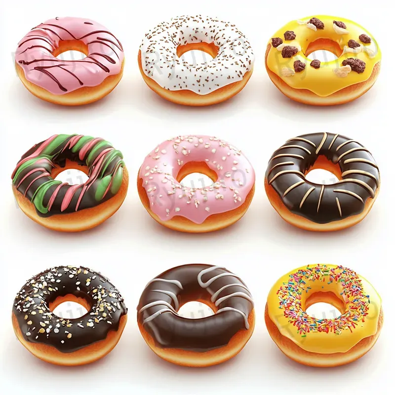 3D Cute Object Clip Art Collections Midjourney Prompt | PromptBase