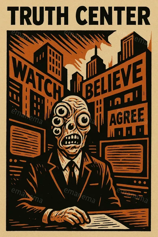 Dystopian Propaganda Posters ChatGPT Image Prompt | PromptBase