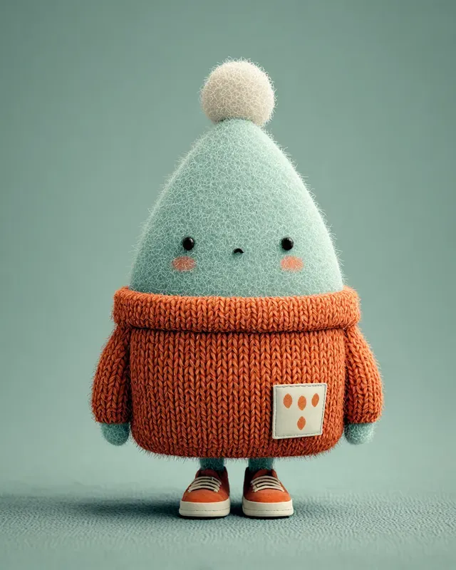 Cozy Blob Storytelling Characters Midjourney Prompt | PromptBase
