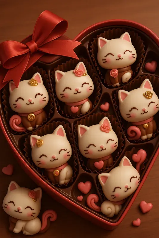 Whimsical Animal Chocolate Boxes ChatGPT Image Prompt | PromptBase