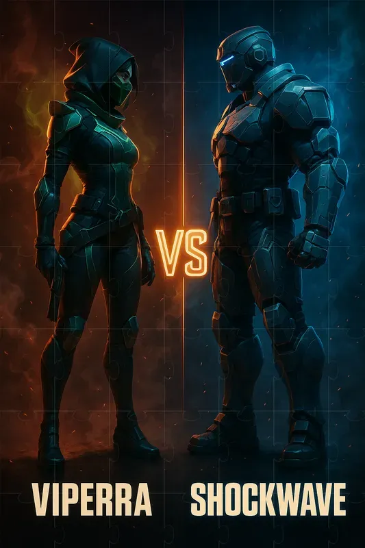 Valorant Rivalry Showdown Posters ChatGPT Image Prompt | PromptBase