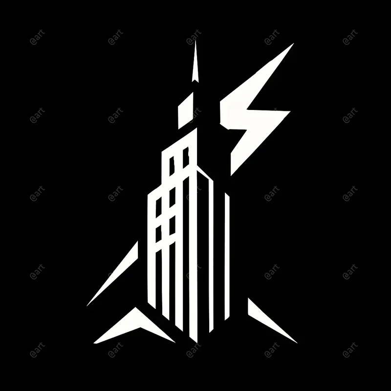 Angled Logo Icons ChatGPT Image Prompt | PromptBase