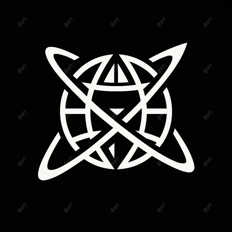 Angled Logo Icons ChatGPT Image Prompt | PromptBase