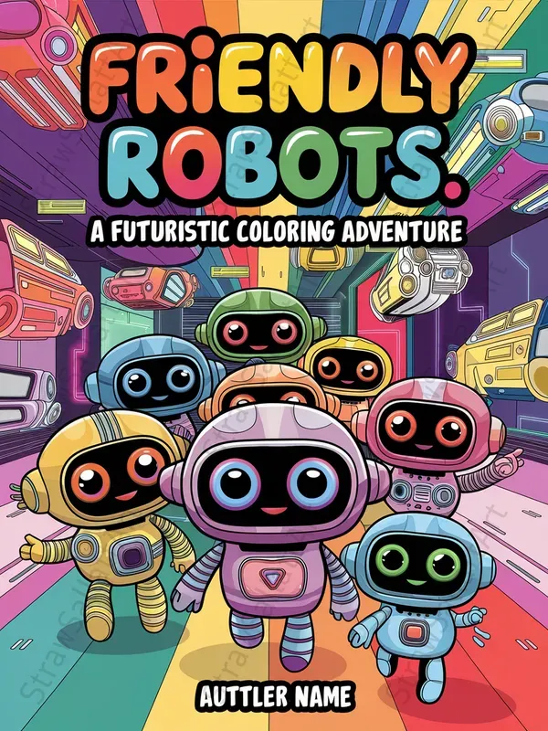 Kdp Coloring Book Covers For Kids Ideogram Prompt | PromptBase