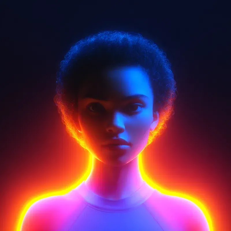 Sunrise Renders 3D Synthwave Glow Midjourney Prompt | PromptBase