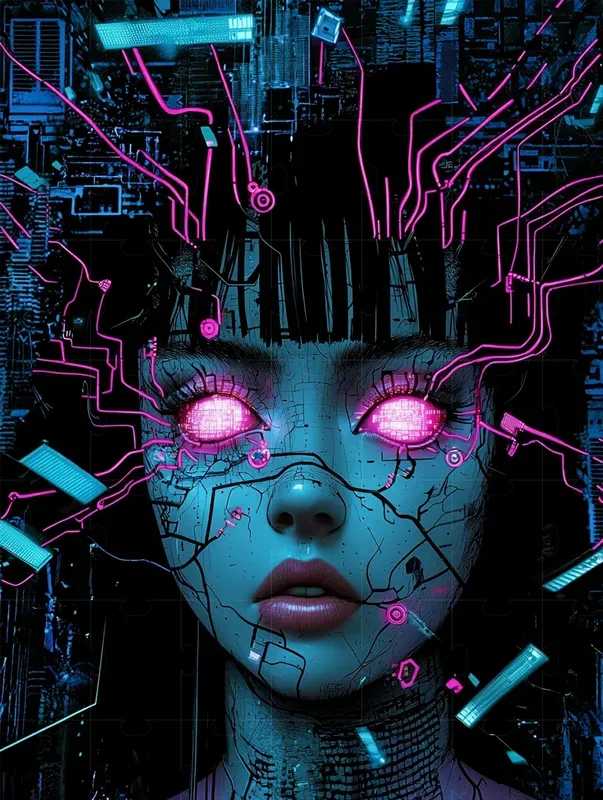 Cyberpunk Inspired Posters Midjourney Prompt | PromptBase