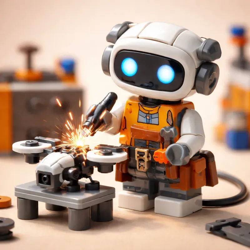 Cinematic Lego Minifigure Studio Set FX ChatGPT Image Prompt | PromptBase