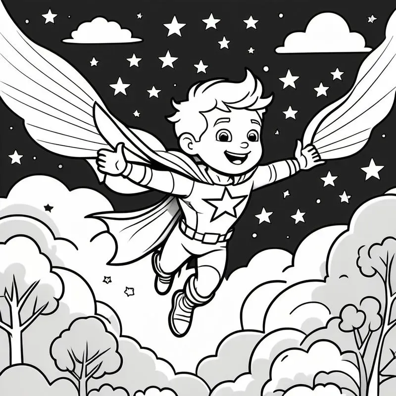 Fun Creative Kids Coloring Book Pages DALL·E Prompt | PromptBase