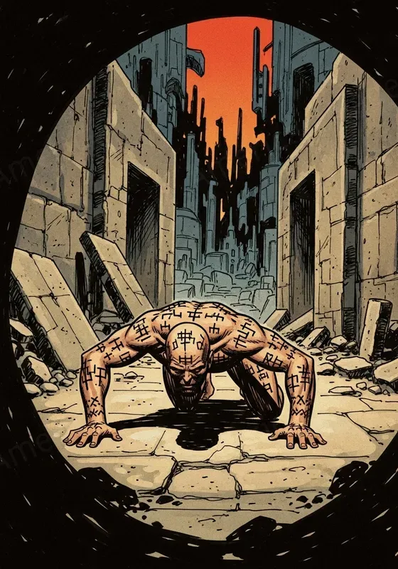 Vintage 1970s Pulp Comic Art Imagen Prompt | PromptBase