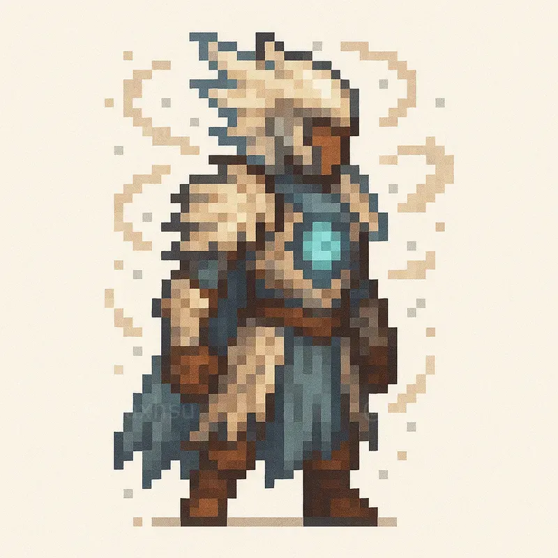 Pixel Art Element Core Envoy Characters ChatGPT Image Prompt | PromptBase