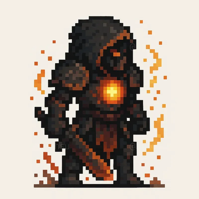 Pixel Art Element Core Envoy Characters ChatGPT Image Prompt | PromptBase