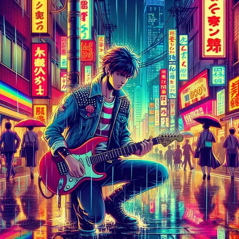 Vintage Japanese Anime Posters DALL·E Prompt | PromptBase