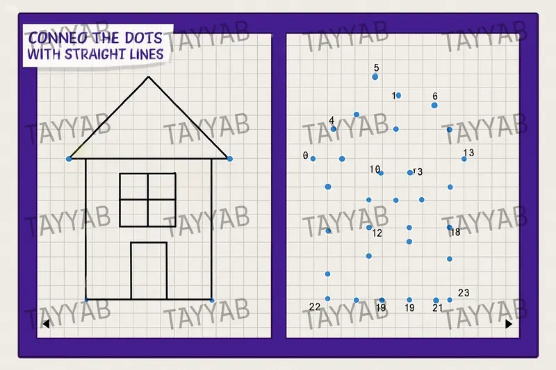 Kids Connect The Dots Puzzle Packs ChatGPT Image Prompt | PromptBase