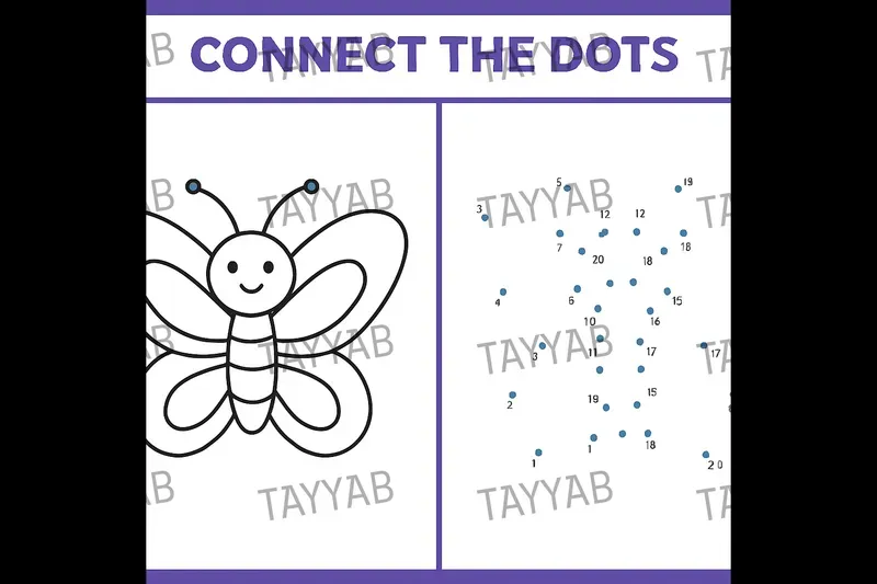 Kids Connect The Dots Puzzle Packs ChatGPT Image Prompt | PromptBase
