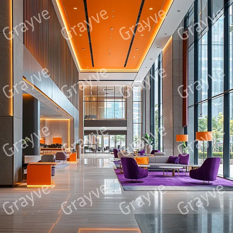 Minimalist Hotel Lobbies Midjourney Prompt | PromptBase