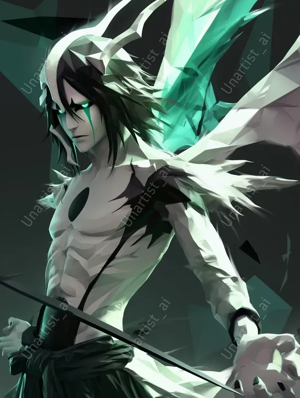 Low Poly 3D Bleach Manga Characters Midjourney Prompt | PromptBase
