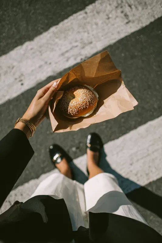 Chic Street Snacks Fashion Outfits Midjourney Prompt | PromptBase