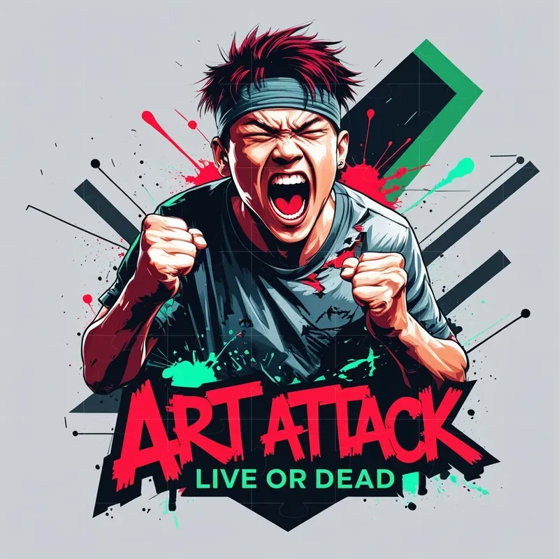 Screaming Logo Graffitistyles Leonardo Ai Prompt | PromptBase