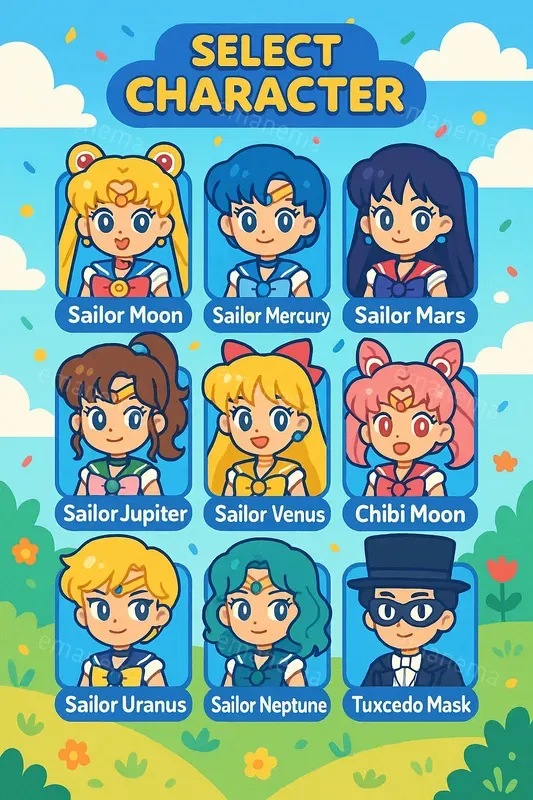 Character Selection Screens ChatGPT Image Prompt | PromptBase