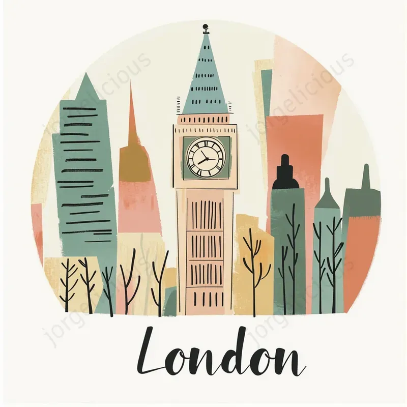 Stylized Landmarks Shirt Designs Midjourney Prompt | PromptBase