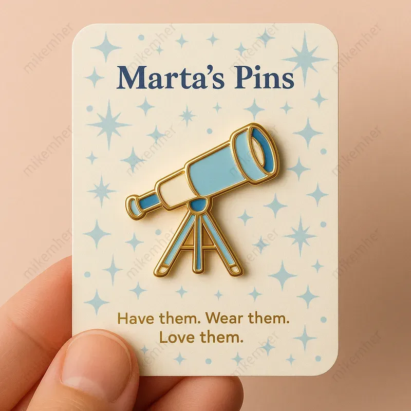 Cute Enamel Pins On Cards ChatGPT Image Prompt | PromptBase