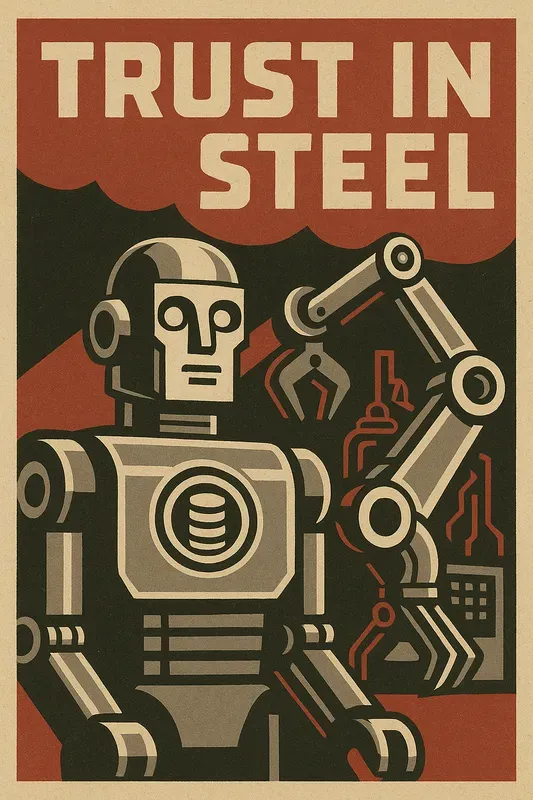 Retro Future Propaganda Poster Makers ChatGPT Image Prompt | PromptBase