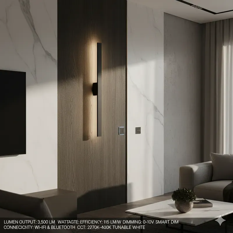 Smart Lighting And Fixtures Architects Gemini Image Prompt | PromptBase