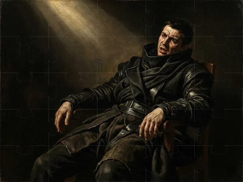 Caravaggio Style Tenebrism Oil Paintings Gemini Image Prompt | PromptBase